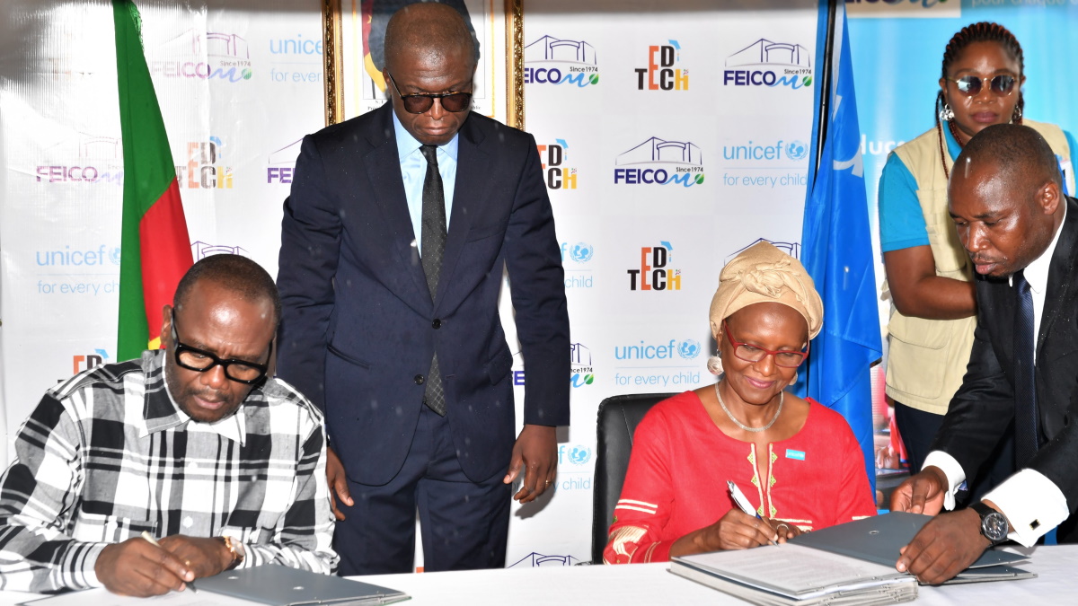 Cameroon leans on UNICEF to introduce ICTs in education