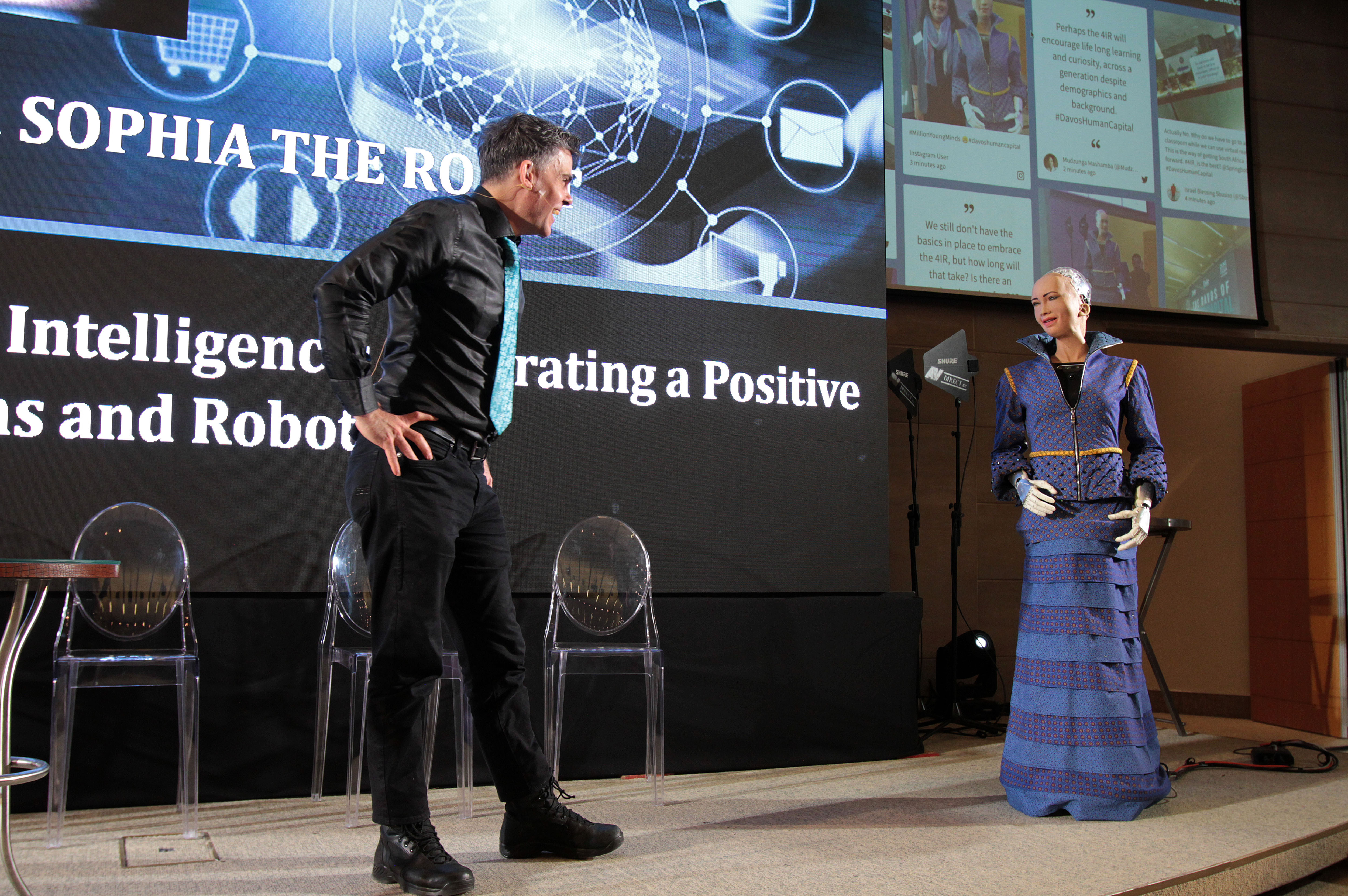 There is nothing to fear from AI and robots, says humanoid creator | ITWeb