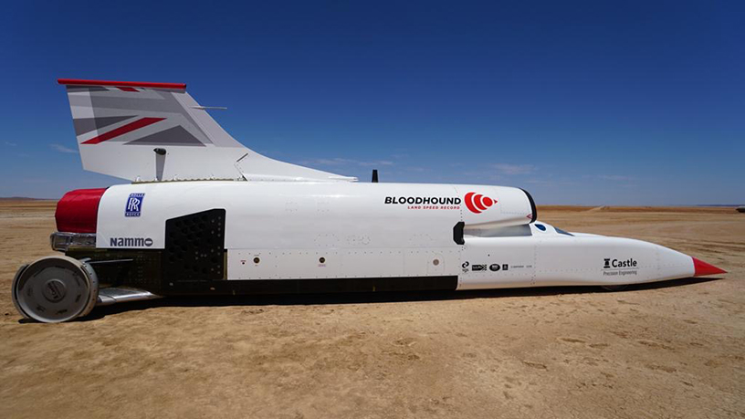 Andy Green drives Bloodhound into history books | ITWeb