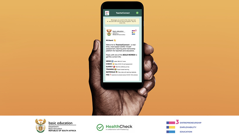 Basic education dept provides teacher-support via WhatsApp | ITWeb