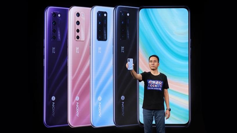 ZTE unveils world’s first under-display camera smartphone Axon 20 5G ...