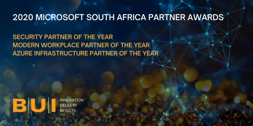 BUI earns three trophies at 2020 Microsoft South Africa Partner Awards ...