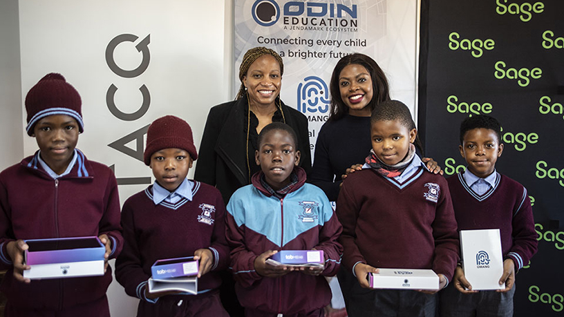 Thembisa primary school learners embrace e-learning devices | ITWeb