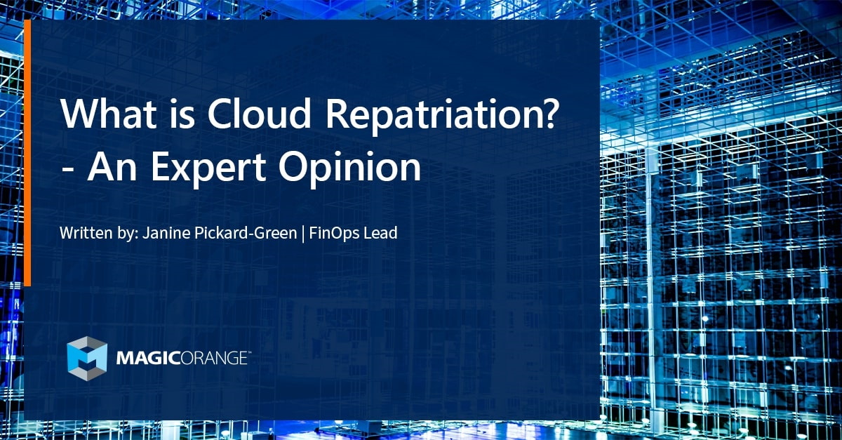 What is cloud repatriation? An expert opinion | ITWeb