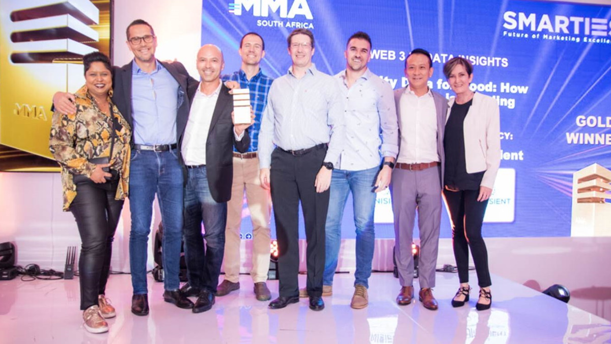 Omnisient wins gold for Data Insights at 2023 Smarties Awards | ITWeb