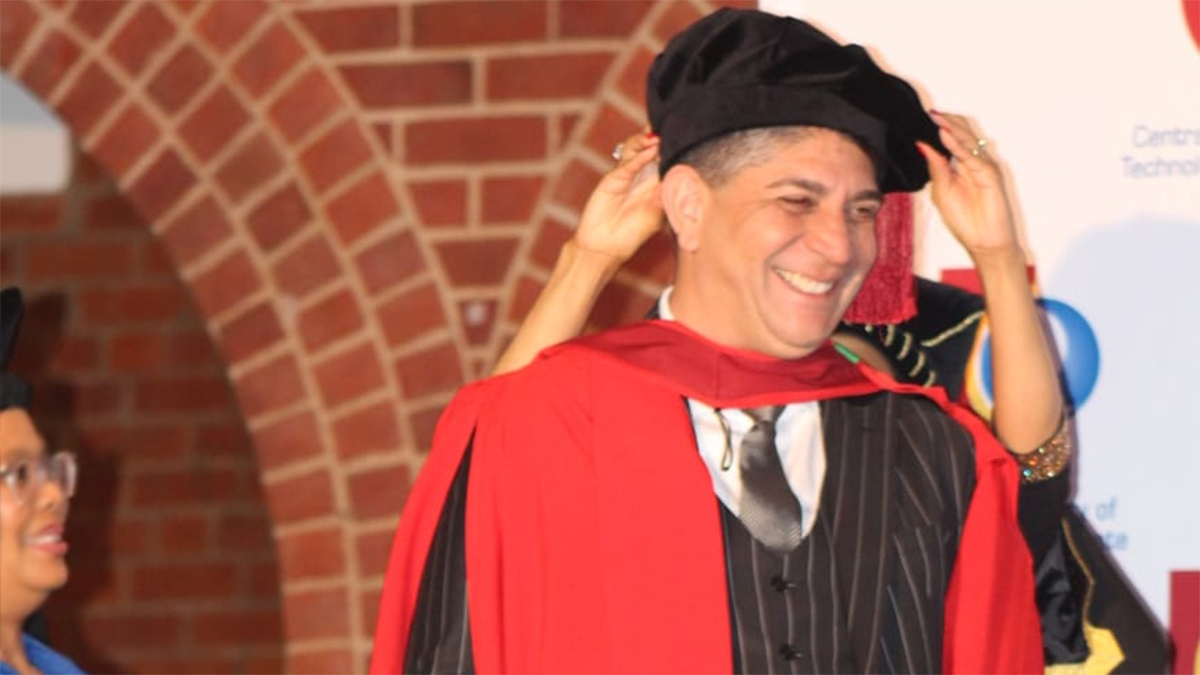Vodacom’s Shameel Joosub receives honorary doctorate | ITWeb