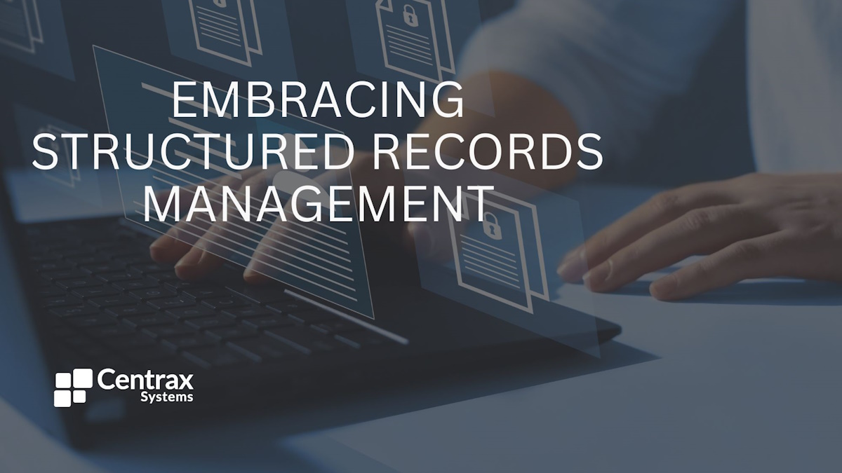 Navigating the new era of compliance: Embracing structured records ...