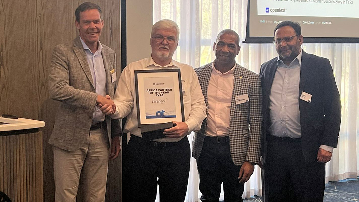 Faranani DocTec: OpenText Africa Partner of the Year FY24 | ITWeb