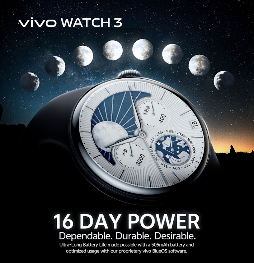 vivo launches Watch 3 with market-leading battery life | ITWeb