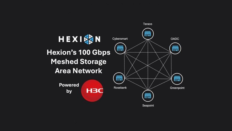 Hexion Storage Networks builds Africa’s largest All-NVMe SAN backbone with H3C | ITWeb