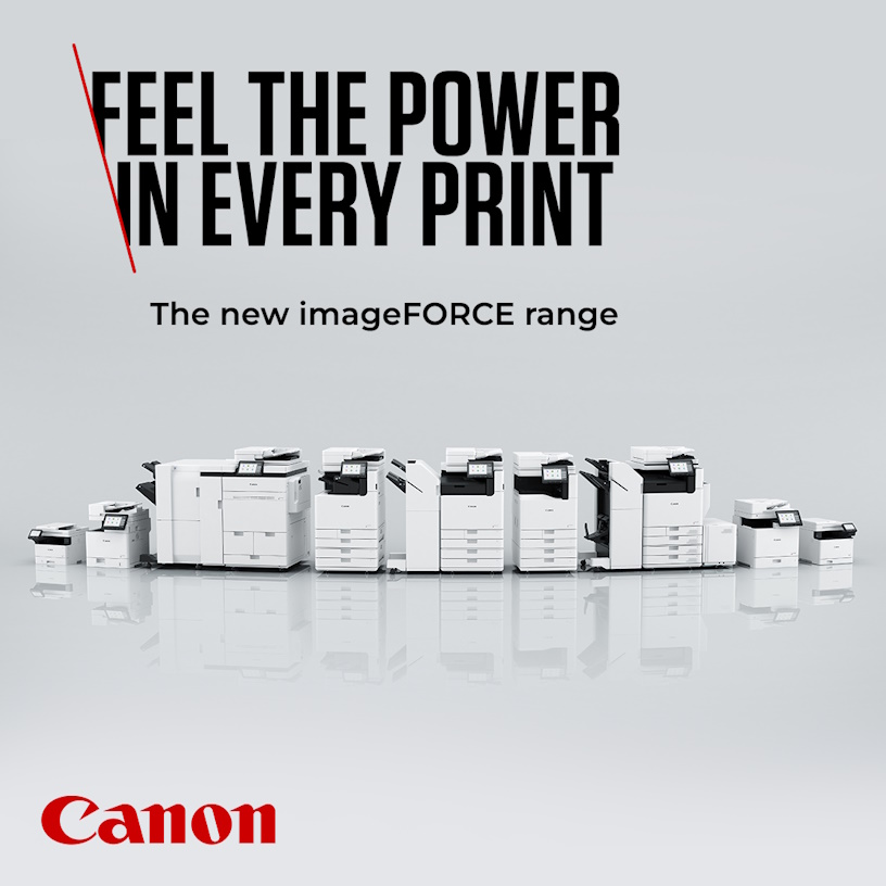 Canon expands imageFORCE range to deliver broader print offering for ...
