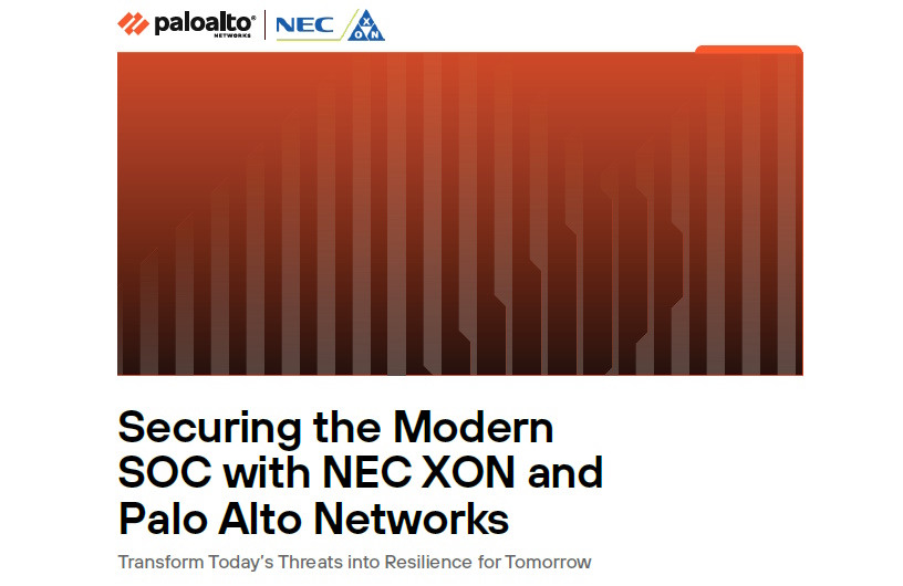 White paper: Securing the modern SOC with NEC XON and Palo Alto ...