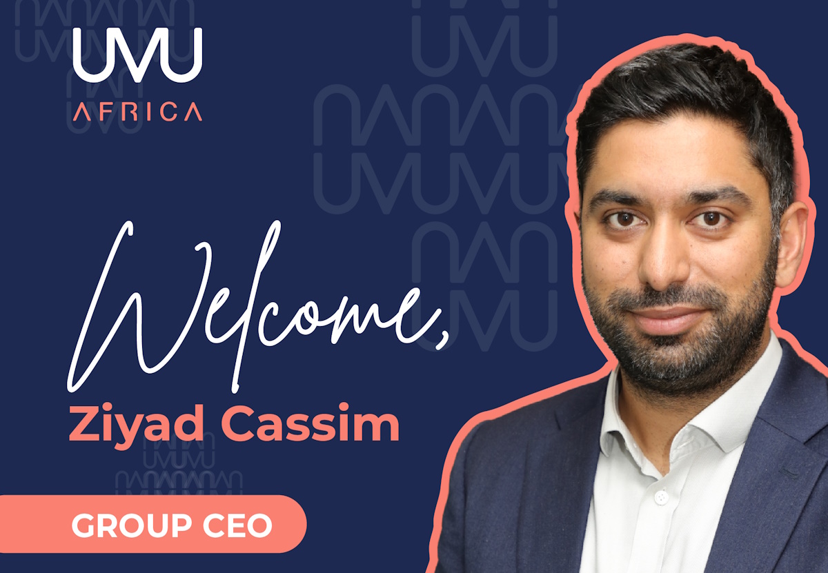UVU Africa welcomes Ziyad Cassim as Group Chief Executive Officer | ITWeb